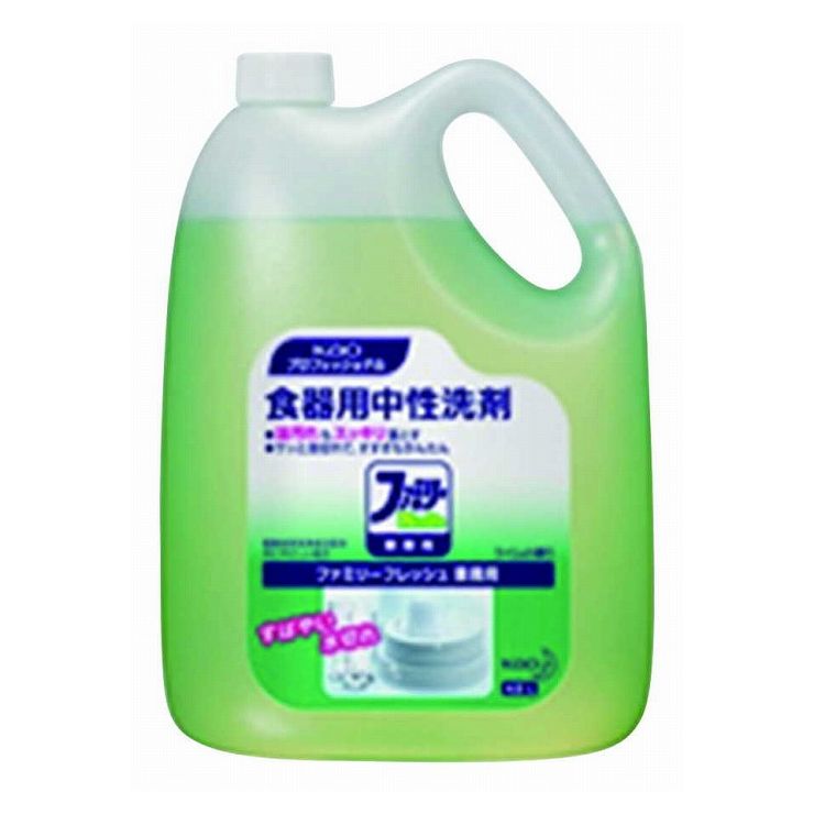 花王 花王ファミリーフレッシュ 4.5L 090019JANコード：4901301021083規格：容量4.5lサイズ：サイズ容量1：材質：アルキルエーテル硫酸エステルナトリウム 他生産地：日本手にやさしい中性洗剤です。グラスのくもりからプ...