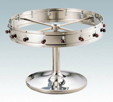 【商品説明】●取り付けはネジ式(4本付)です。●クリップ12ヶ付【外寸】φ355×H330 【材質】ステンレス【代引きについて】こちらの商品は、代引きでの出荷は受け付けておりません。【送料について】北海道、沖縄、離島は送料を頂きます。