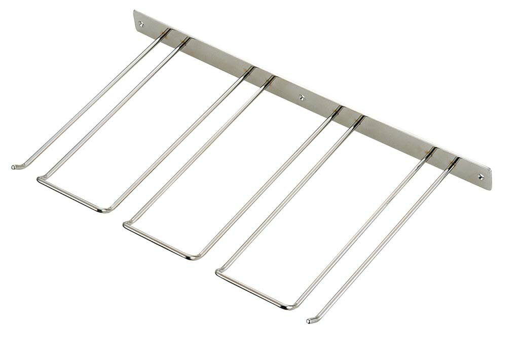 【商品説明】●グラス最大径φ100まで収納できます。【外寸】420×233×H30 レール：210 【内寸】レール内幅：20 【材質】18-8ステンレス【付属品】ネジ付き【代引きについて】こちらの商品は、代引きでの出荷は受け付けておりません...