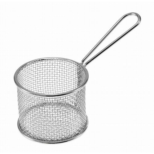 ■商品説明●アイデア次第でアイキャッチーなメニューに。●揚げ物、フライドポテトなどの器として。■直径・サイズバスケット：φ94×H74■深さ■重さ■容量●揚げ物、フライドポテトなどの器として。【代引きについて】こちらの商品は、代引きでの出荷...