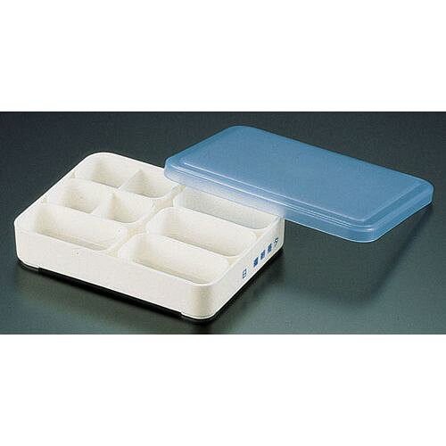 関東プラスチック 検食容器 J-273（ポリプロピレン） 部品：中子B（仕切付） AKV18200 JANコード 4523927001166●仲子サイズ(cc):60×2■仲子A4個 容量120cc仲子B2個 容量60cc×2■耐熱温度:-...