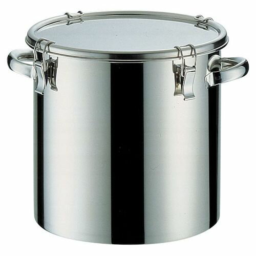 日東金属 18-8密閉式容器 CTH両手付タイプ CTH-18 AMT10018 JANコード 4560132181153●メーカー品番:CTH-18●内径(mm)×高さ(mm):180×180●容量(L): 4●重量(kg): 1.3●材...