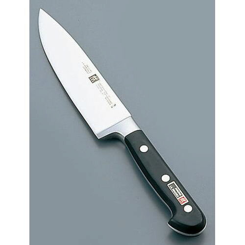 ツヴィリング シェフナイフ幅広 31021-161 16cm AHV69161 JANコード 4009839072895●メーカー品番:31021-161●サイズ(cm):16●全長(mm):298●重量(g):221●背厚(mm):3.0...