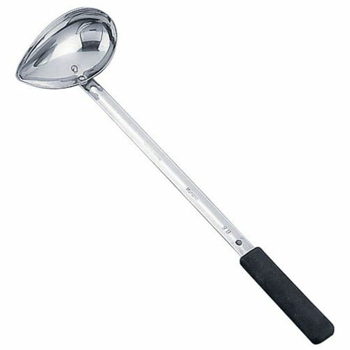 YUKIWA 18-8 シリコン長柄 横口レードル 90cc BLCH701 JANコード 4520785084782●容量(cc):90●幅×奥行×柄長(mm):113×75×柄長370●材質：18-8ステンレス■柄がシリコンなので持ちや...