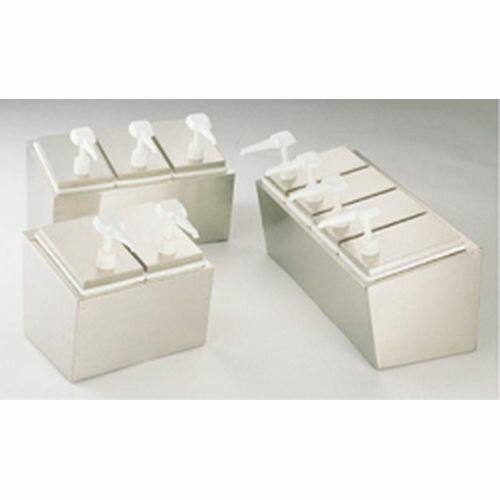 CARLISLE(カーライル) エコノミーポンプディスペンサー 3連 38503 BPV06503 JANコード 0077838148372●メーカー品番:#38503●規格:3連●幅×奥行×高さ(mm):370×220×210■本体、蓋:...