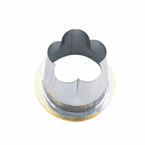 遠藤商事 18-8穴クリ芯抜型 外仕上げ用 梅 25mm用 BNKD602 JANコード 4905001283390●サイズ(mm用):25●幅×奥行×高さ(mm):43×44×50●材質：18−8ステンレス　真鍮板■食材に穴クリ型を施した...