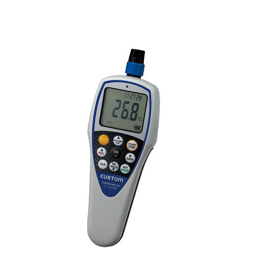 カスタム 防水型デジタル温度計 CT-5200WP （センサー別売） BOVO701 JANコード 4983621200126●メーカー品番:CT-5200WP●間口×奥行×高さ(mm):70×41×180■測定範囲:-199.9~+137...