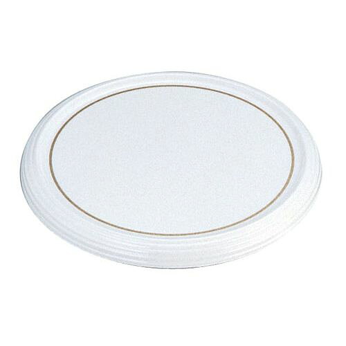 よし与工房 陶器風メラミン製 ケーキトレー丸型 CT-2300-WS（金線入） WKCH8230 JANコード 4533976200830●メーカー品番:CT-2300-WS●直径×高さ(mm):230×15●(有効内寸)直径(mm):19...