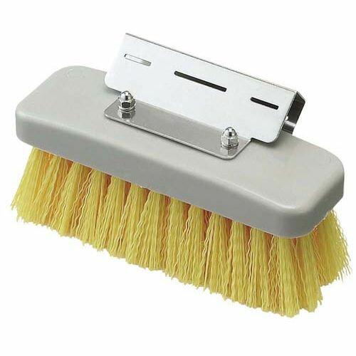 コンドル HGワンタッチデッキブラシ イエロー KWV0104 JANコード 4903180630714●幅(mm):180●色:イエロー■材質:金具/ステンレス 甲・毛/ポリプロピレン■ハイレベルな衛生管理を求められる食品工場,医療現場等...