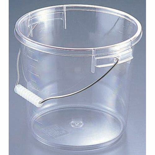 エンテック ポリカバケツ PO-15A KBK2801 JANコード 4976391043147●口径×高さ(mm):290×265●容量(L):約13●材質：本体、ハンドル:ポリカーボネイト樹脂　つり手18-8ステンレス■材質:本体/ポリ...