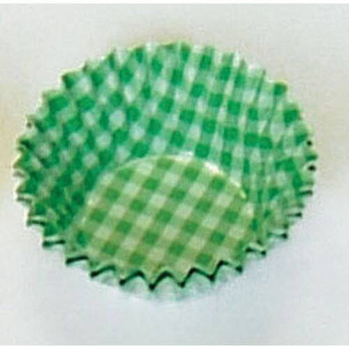 遠藤商事 オーブンケース チェック柄（250枚入） 5号深口 緑 XOC0212 JANコード 4905001703751●型番: 5号深口●色:緑●底径×高さ(mm):35×20●材質：紙■材質:紙/PBT 耐熱:-40~180℃■冷凍庫...