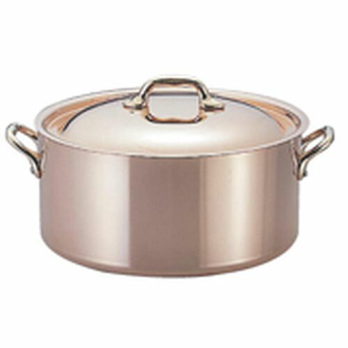 モービル カパーイノックス半寸胴鍋（蓋付） 6522.16 16cm AZV612 JANコード 3574906522166●メーカー品番:6522.16●内径×深さ(mm):160× 90●容量(L):1.8●重量(kg):1.25●材質...