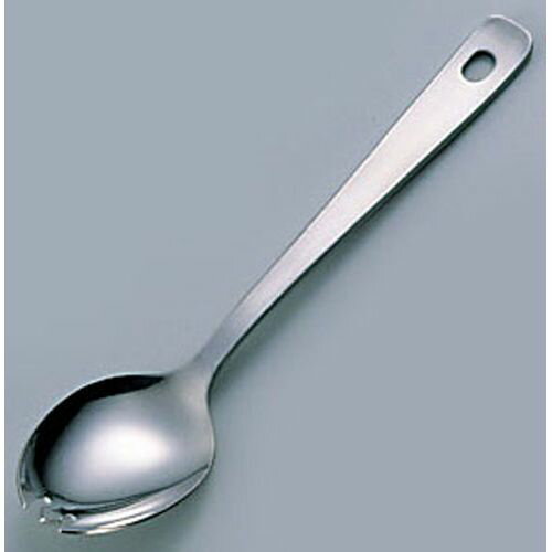 遠藤商事 SA18-0ライラック 給食スプーン （穴明） OLI03147 JANコード 4905001007606●形状名:給食スプーン (穴明)●全長(mm):149●幅(mm):(50×34)●重量(g):23●材質：SUS430■オ...