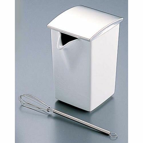 ZERO ゼロ ドレッシング マドラー付 （L）BYK-07L PDL1402 JANコード 4940316700859●メーカー品番:BYK-07●サイズ:L●奥行×幅×高さ(mm):115×80×138●材質：本体:陶器/フタ、マドラー...