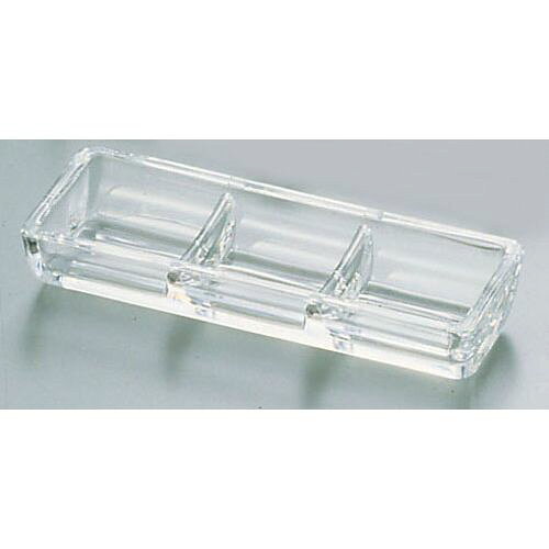エムタカ ガラス薬味入れ No.6873 PYK06 JANコード 4968553125730●メーカー品番:No..6873●幅×奥行×高さ(mm):150×55×28●材質：ガラス【送料について】北海道、沖縄、離島は送料を頂きます。
