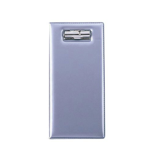 えいむ ビニール二ッ折伝票ホルダー BH-101 シルバー PDV5902 JANコード 4546094121475●メーカー品番:BH-101●色:シルバー●幅×高さ(mm):115×235●重量(kg):0.140●材質：PVC、鉄■左...