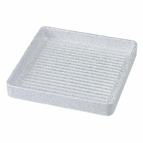 福井クラフト ABS製 正角肉皿 銀たたき 27cm 54252420 RNK8804 JANコード 4523031210492●サイズ(cm):27●規格:5人用●間口×奥行×高さ(mm):270×270×33●材質：ABS■バイキングス...