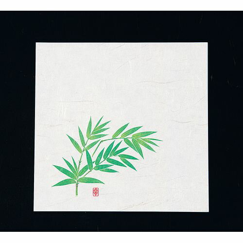 アーテック ニュー四季懐紙 5寸（100枚入） NS-12 笹 QKIJ401 JANコード 4560164127150●幅×奥行(mm):150×150●材質：両面ポリラミ金銀■和紙の表面に特殊加工してありますので、絵柄の上に直接 食品を...