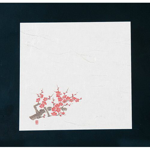 アーテック ニュー四季懐紙 4寸（100枚入） NS-75 梅 QKIH201 JANコード 4560164127792●幅×奥行(mm):120×120●材質：両面ポリラミ金銀■和紙の表面に特殊加工してありますので、絵柄の上に直接 食品を...