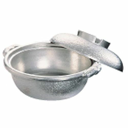 遠藤商事 アルミ 土鍋（白仕上風） 33cm QDN01033 JANコード 4905001313837●サイズ(cm):33●外径(mm):330●内径×深さ(mm):280×90●容量(L):4.60●重量(kg):3.55●蓋直径(m...