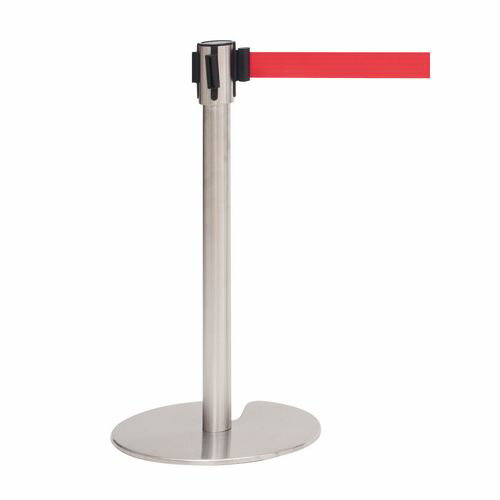 友屋 ベルトパーティーション SUS-1 赤 ZPC7602 JANコード 4904625759755●メーカー品番:SUS-1●カラー:赤●直径×高さ(mm):360×700■φ360×H700支柱径:φ63ベルト:幅47×全長18005...