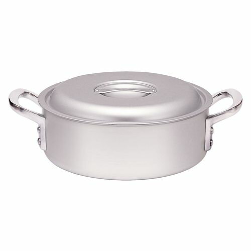 TKG IHアルミ 外輪鍋 36cm ASTM905 JANコード 4905001117398●サイズ表示(内径cm):36●外径×深さ(mm):392×120●容量(L):35.0●重量(kg):3.2●底板厚(mm):4.0●底径(mm...