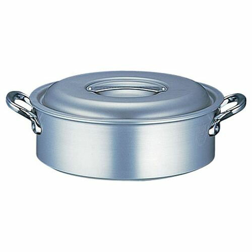 ホクア アルミ マイスター外輪鍋 39cm ASTC139 JANコード 4977449625346●サイズ表示(内径cm):39●外径×深さ(mm):422×130●容量(L):約15.0●重量(kg): 3.7●板厚(mm):4.0●材...