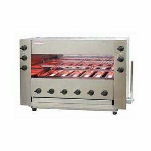 ●庫内寸法:760×445×H210●質量:57kg●付属品:串受ロストル3本・焼網(340×360):2枚■仕様1時間●ガス消費量(kW):プロパン(kg/h):17.4(1.24):都市ガス13A(kcal/h):19.8(17000)...