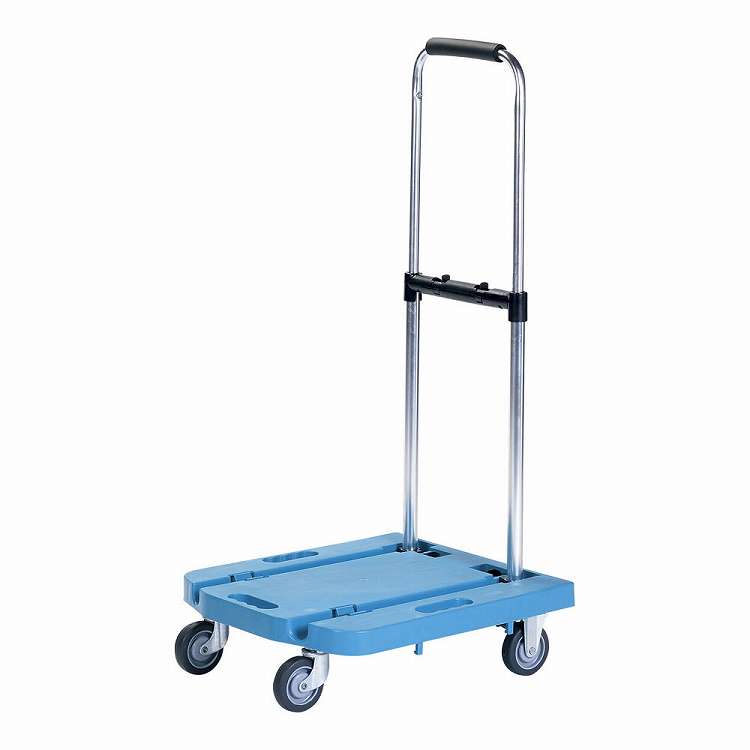 ●本体:ポリプロピレン●ハンドル:スチールクロームメッキ●車輪:エラストマーφ75×2自在φ75×2固定●積載荷重:60kg●ハンドル伸縮式なので、折り畳み時コンパクトに収納可能。【代引きについて】こちらの商品は、代引きでの出荷は受け付けて...