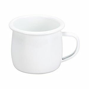 【商品説明】爽やかで清潔感のあるホワイトカラー。■製品サイズ(約)：幅120x奥行95x高さ80mm■重量(約)：160g■材質：ほうろう用鋼板(ほうろう加工)ご注意：※電子レンジや直火・IHクッキングヒーター等では使用できません。※冷凍庫...