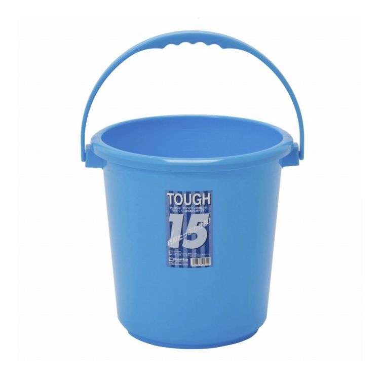 【商品説明】肉厚たっぷりなのでハードな使用にも耐える丈夫なバケツです。取っ手は手になじみ、滑りにくい形状になっています。本体内側には便利な目盛りが付いています。【商品情報】■サイズ約高さ30.6（cm）直径：約31.3（cm）重量：約730...