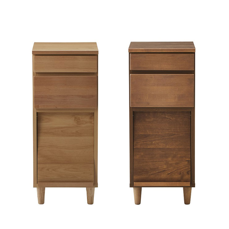 ●素材アルダー無垢●商品サイズ35×40×85cm●重量14kg●生産国日本製●完成品or組立完成品（脚取付）●特徴選べる2色展開ナチュラル/ブラウン）【代引きについて】こちらの商品は、代引きでの出荷は受け付けておりません。【商品配送時の注...