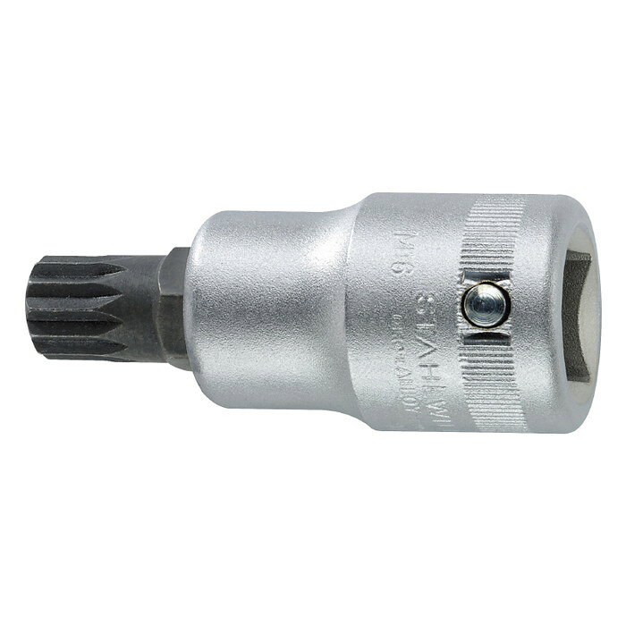 【商品詳細】●サイズ(mm)：M18●全長(L1；mm)：100●軸長(L2；mm)：45●ソケット部外径(d；mm)：34.7●質量(g)：310●頑丈な圧入式の3/4”SQトライスクエア(三重四角)ビットソケット。【代引きについて】こち...