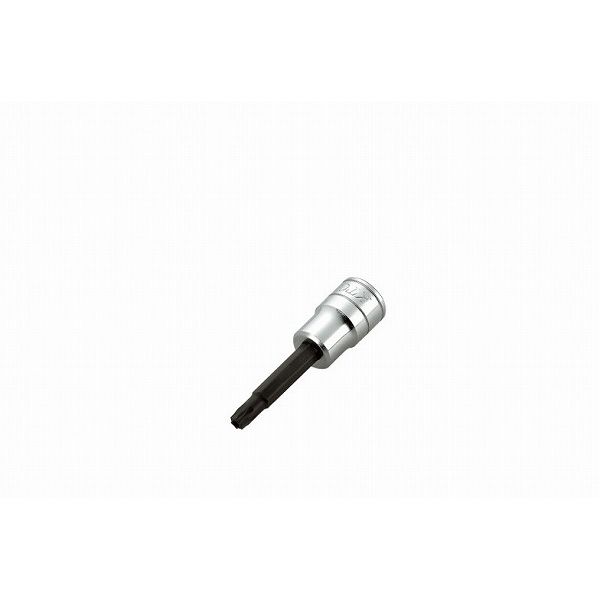 【商品詳細】●差込角(sq.)：9.5●呼び：T45●ソケット部外径(D；mm)：18.5●全長(L；mm)：71●軸長(l；mm)：42●重量(g)：65●交換ビット品番：T-T45H●ビットの交換が可能です。●差込角9.5sq.のT型い...