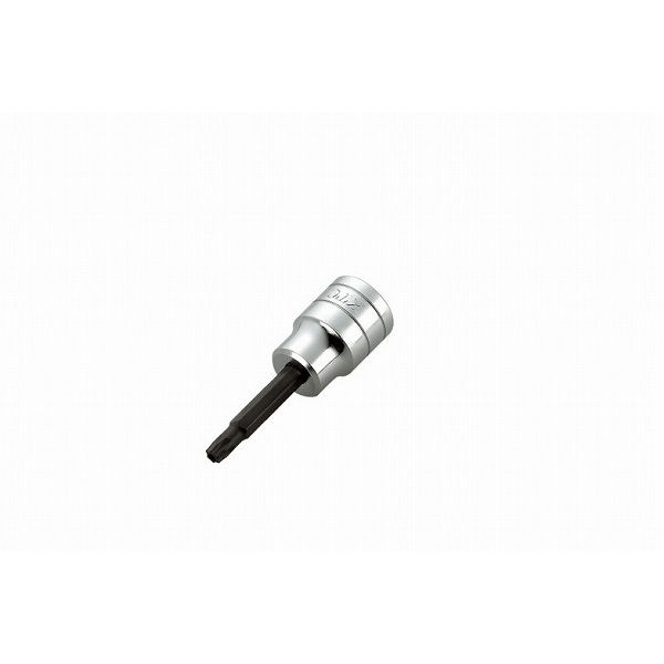 【商品詳細】●差込角(sq.)：12.7●呼び：T55●ソケット部外径(D；mm)：22●全長(L；mm)：80●軸長(l；mm)：44●重量(g)：119●交換ビット品番：T-T55H●ビットの交換が可能です。●差込角12.7sq.のT型...