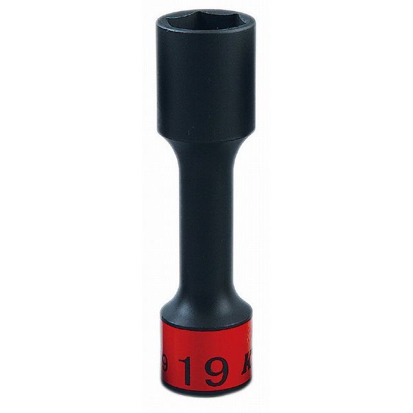 【商品詳細】●差込角(sq.)：12.7●六角サイズ(S；mm)：19●ソケット部外径(D1；mm)：26.0●差し込み部外径(D2；mm)：25●六角側深さ(H；mm)：24●四角側深さ(l；mm)：18●全長(L；mm)：100●質量(...