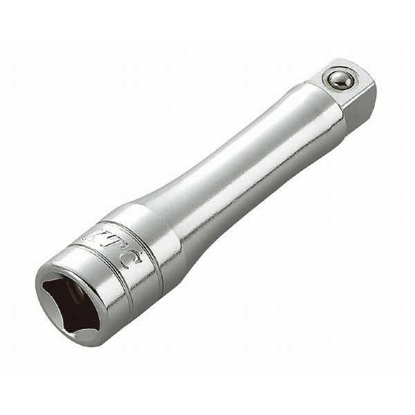 【商品詳細】●差込角(sq.)：9.5●軸径(D1；mm)：12●ソケット部外径(D2；mm)：17●全長(L；mm)：100●重量(g)：95●差込角9.5sq.のエクステンションバーです。●パック入です。※2本以上接続して使用しないで下...