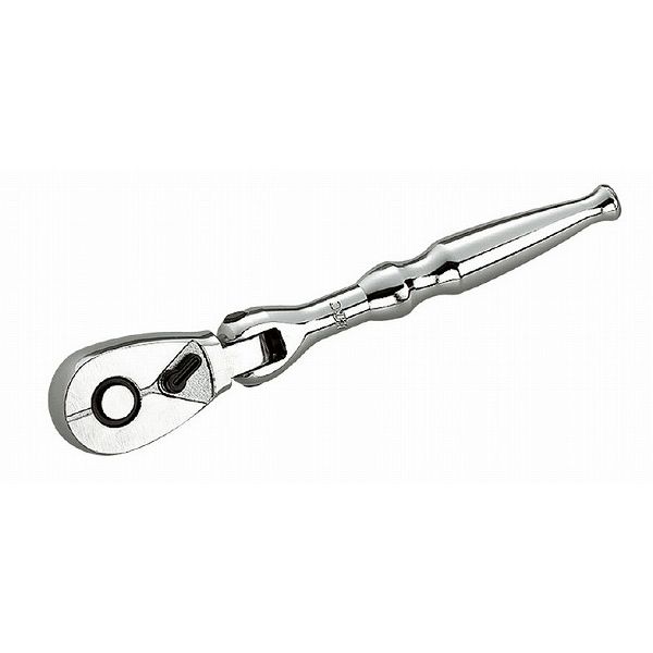 【商品詳細】●差込角(sq.)：6.3●タイプ：小判形●送り角度(°)：10●直径(B；mm)：22●ヘッド厚さ(T；mm)：10●全長(L；mm)：125●重量(g)：140●ギア数：36●補修部品：2E-K●フレックスヘッドのラチェット...