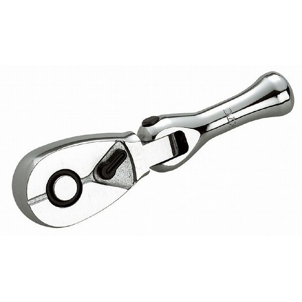 【商品詳細】●差込角(sq.)：6.3●タイプ：小判形●送り角度(°)：10●直径(B；mm)：22●ヘッド厚さ(T；mm)：10●全長(L；mm)：80●重量(g)：130●ギア数：36●補修部品：2E-K●フレックスヘッドのラチェットハ...