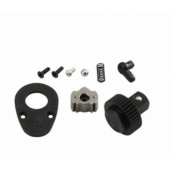 【商品詳細】●差込角(sq.)：9.5●重量(g)：71●9.5sq.ラチェットハンドルのユニオン機構無しタイプ(3A)用のリペアキットです。●セット内容：ドライブギア(3A-2)、クロウ(3E-3)、スチールボール(3E-4)、スプリング...