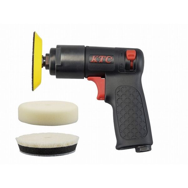 【商品詳細】●パッドねじ径(mm)：6●無負荷回転数(rpm)：2000●無負荷空気消費量(m3/min)：0.42●エアインレット：NPT1/4”●使用ホース内径：8mm以上●小型／軽量のミニタイプ。●ポリッシャー専用の低速タイプ。●ハウ...
