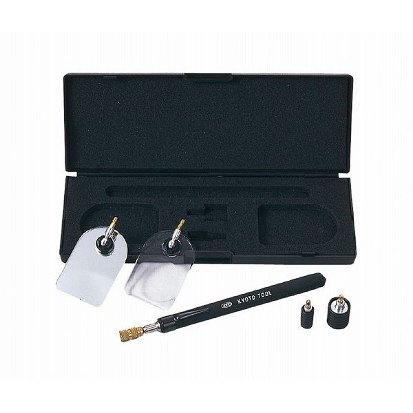 【商品詳細】●伸縮シャフト全長(mm)：180〜810●マグネット小外径(mm)：8●マグネット中外径(mm)：15.6●ミラーサイズ(mm)：44x66●ルーペサイズ(mm)：44x66●目的に合わせて4種類のアタッチメントが取付けられる...