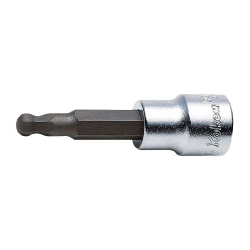 【商品説明】●ボールポイント付き【スペック】●差込角("SQ)：3/8●サイズ(mm)：12●差込部外径(D；mm)：20●軸長(H；mm)：35.5●全長(L；mm)：62●重量(g)：79【注意事項】※ボールポイントタイプは使用目的上、...