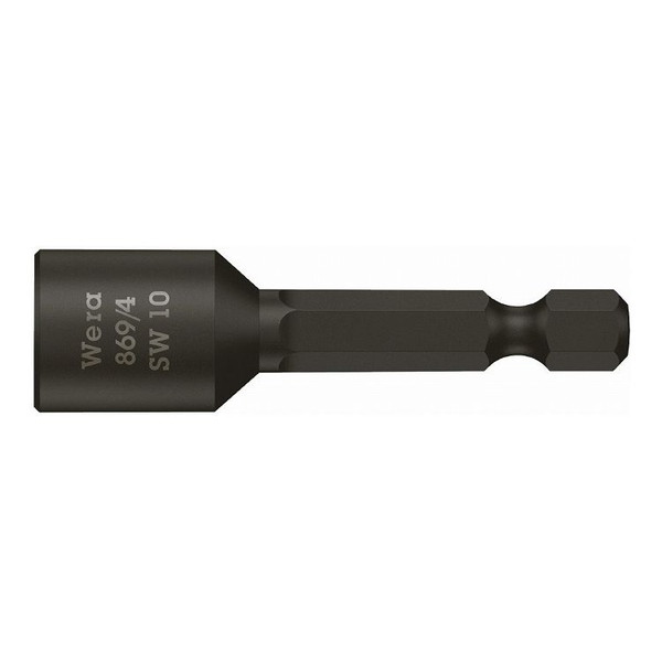 【商品説明】●六角ナットドライバー【スペック】●サイズ(mm)：L65×W14×H14●重量(g)：35●六角対辺(mm)：10●差込(inch)：1/4【注意事項】※磁石はついてません※メーカーの都合によりパッケージ、内容等が変更される場...