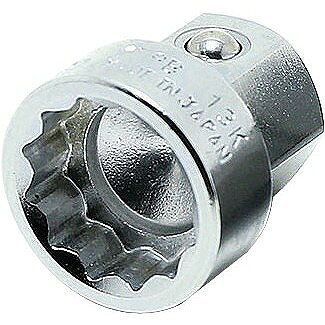 スペック●差込角(mm)：12●開口形状：12角ソケット●差込角(D；mm)：12●全長(L；mm)：18●重量(g)：15商品説明●No.1210/1210Eセット内のソケット単品【代引きについて】こちらの商品は、代引きでの出荷は受け付け...