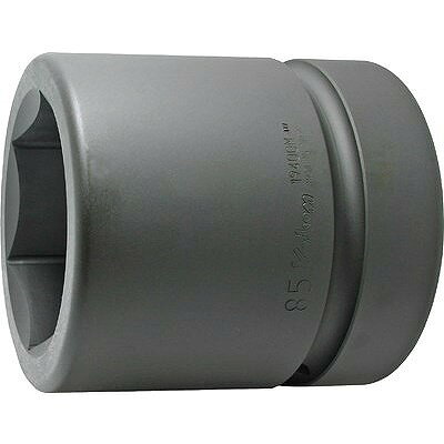 スペック●差込角("SQ)：2.1/2●サイズ(inch)：2.11/16●ソケット部外径(D1；mm)：108●差込部外径(D2；mm)：127●ボルト接触部内面奥行(H；mm)：50●全長(L；mm)：125●重量(g)：7260●対応...