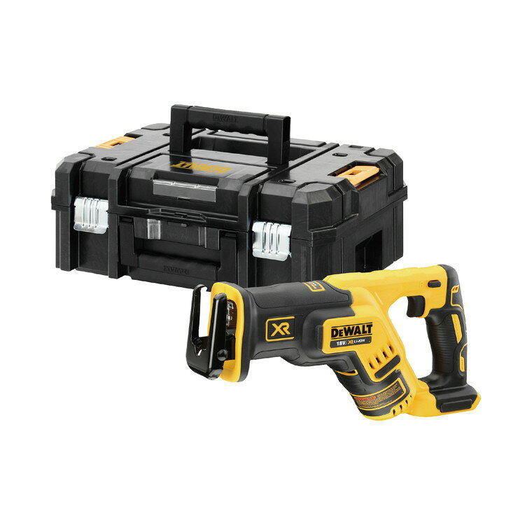 DEWALT デウォルト 18V ブラシレス・レシプロソー 本体のみ DCS367NT-XJ 【商品説明】●高効率・ハイパワー・長寿命のブラシレスモーターを搭載しています。●上下・左右の4方向にブレードを取り付け可能な4ポジションクランプを...