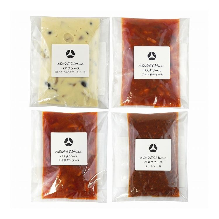 【商品詳細】挽肉の存在感を香味野菜の爽やかな風味が引き立てる赤ワインで仕上げた上品な味わいのミートソース。トマトの奥深い甘みと酸味にベーコンの旨みがしっかり溶け込んだアマトリチャーナ。生クリームときのこの旨みがあふれる濃厚な4種のキノコのク...