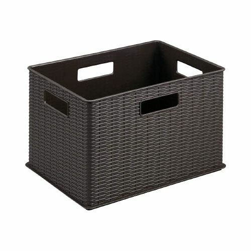 【メーカー型番】RTB-1-BK【JANコード】4989999212419【ブランド】TRUSCO 　【特徴】●ラタン（籐）のバスケットを思わせるデザインで、オフィスや事務所などでの小物収納にぴったりです。●A4ファイルの収納が可能です。●...