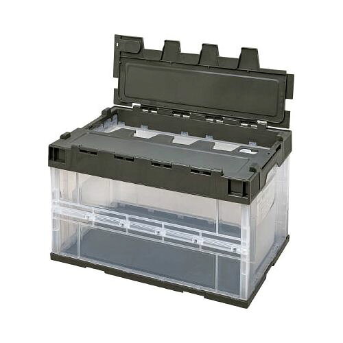 【商品詳細】●トリプルロックでセキュリティ効果抜群です。●オールプラスチック製で解体・分別の必要もなくリサイクルが可能です。●商品に優しい内面フラット形状です。●鉄芯・ビス未使用なため、サビの心配がありません。●組み立て時も、折りたたみ時に...